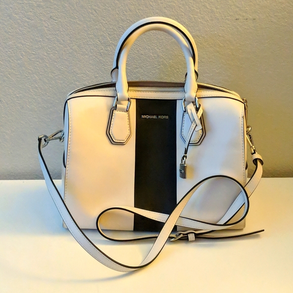 Michael Kors | Bags | Michael Kors Barrel Satchel | Poshmark